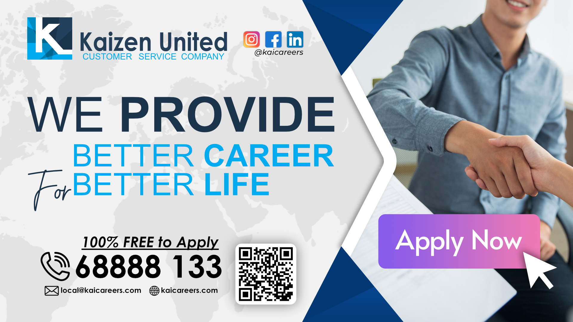 Terms of Service - KaiCareers by Kaizen United